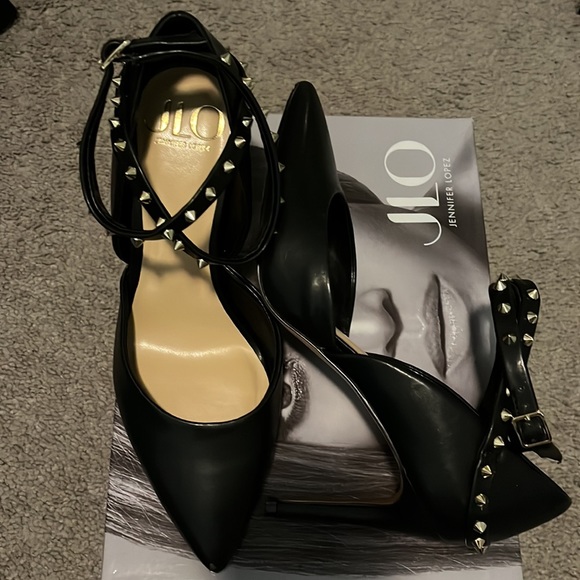 Jennifer Lopez | Shoes | Jlo Black Eldora Heels | Poshmark